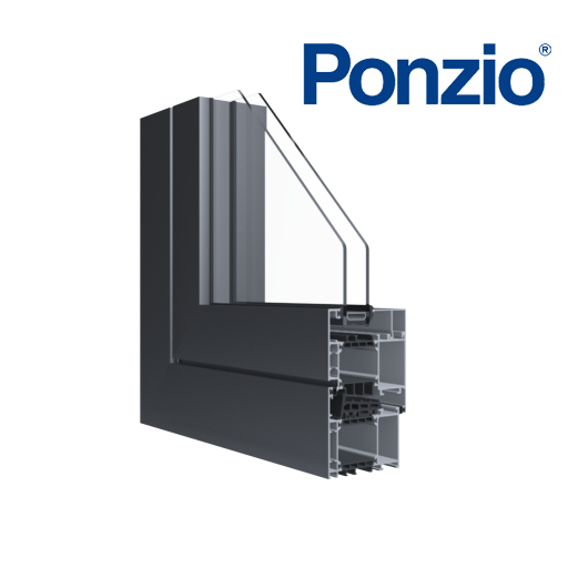 Feneste | Windows | Farben | RAL-Aluminium | RAL 7016 Anthrazitgrau